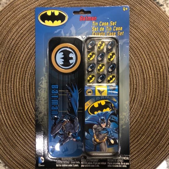 Batman | Toys | Batman Tin Case Set | Poshmark